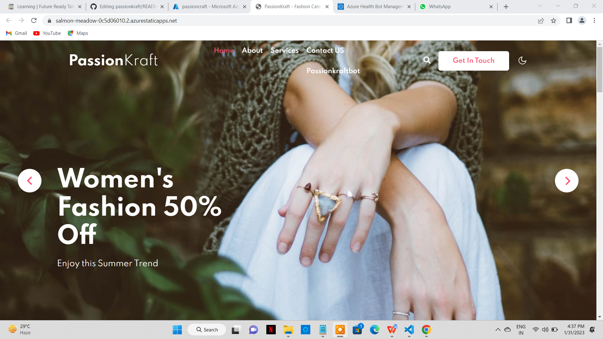 GitHub - mgeethamani/passionkraft