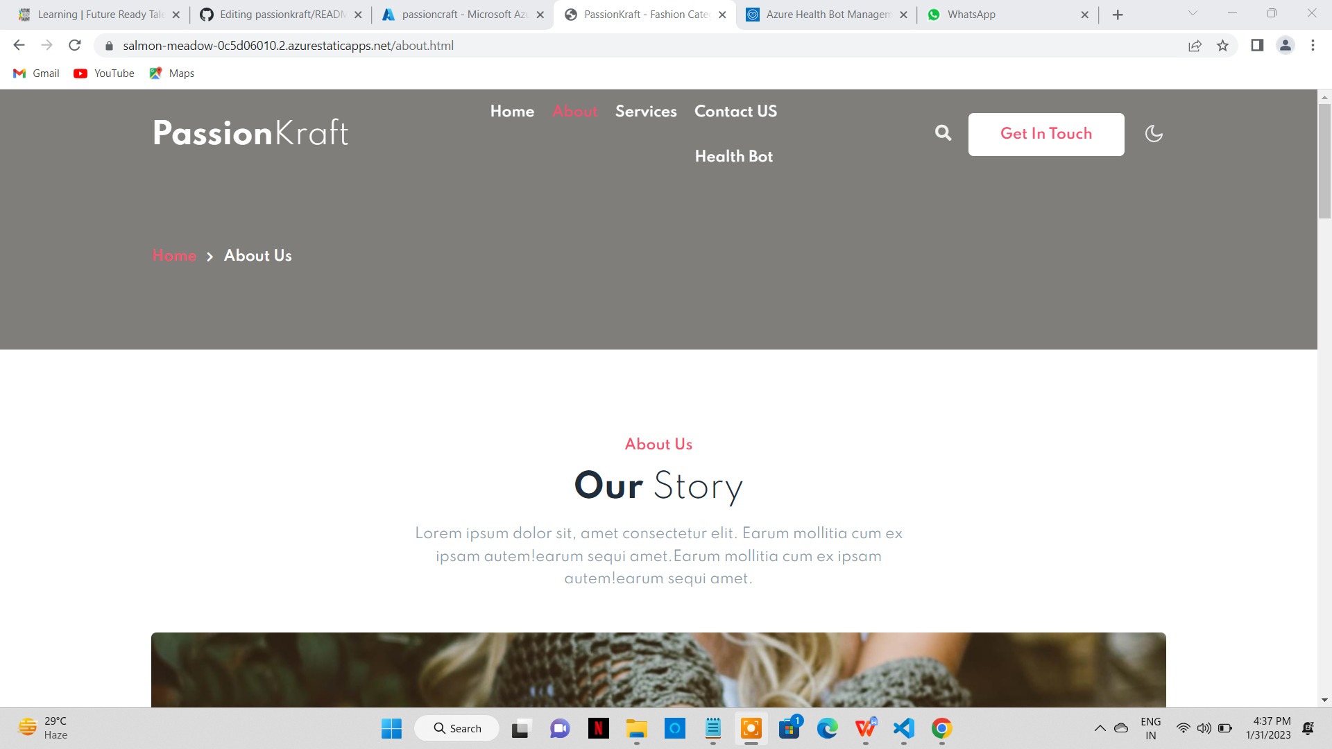 GitHub - mgeethamani/passionkraft