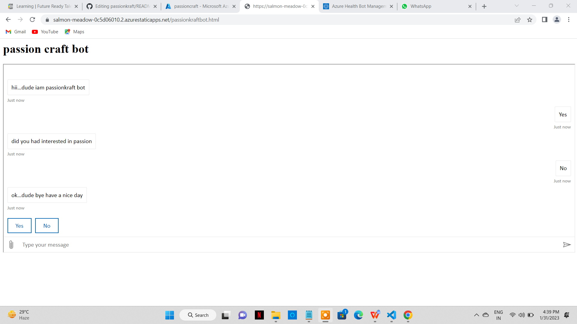 GitHub - mgeethamani/passionkraft