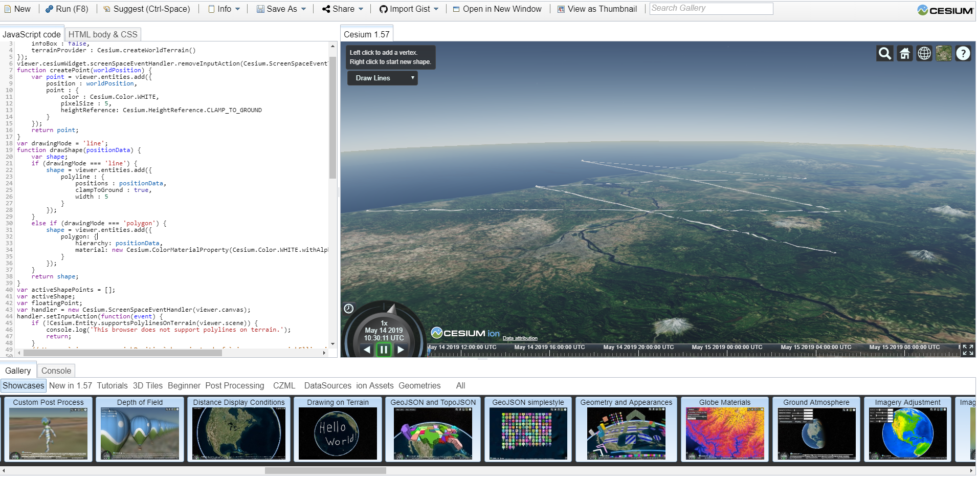 Drawing polyline is not smooth · Issue #7838 · CesiumGS/cesium · GitHub