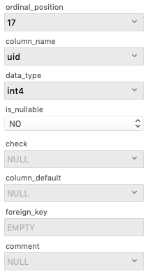 Support for Identity Column in Postgres · Issue #1422 · TablePlus/TablePlus · GitHub