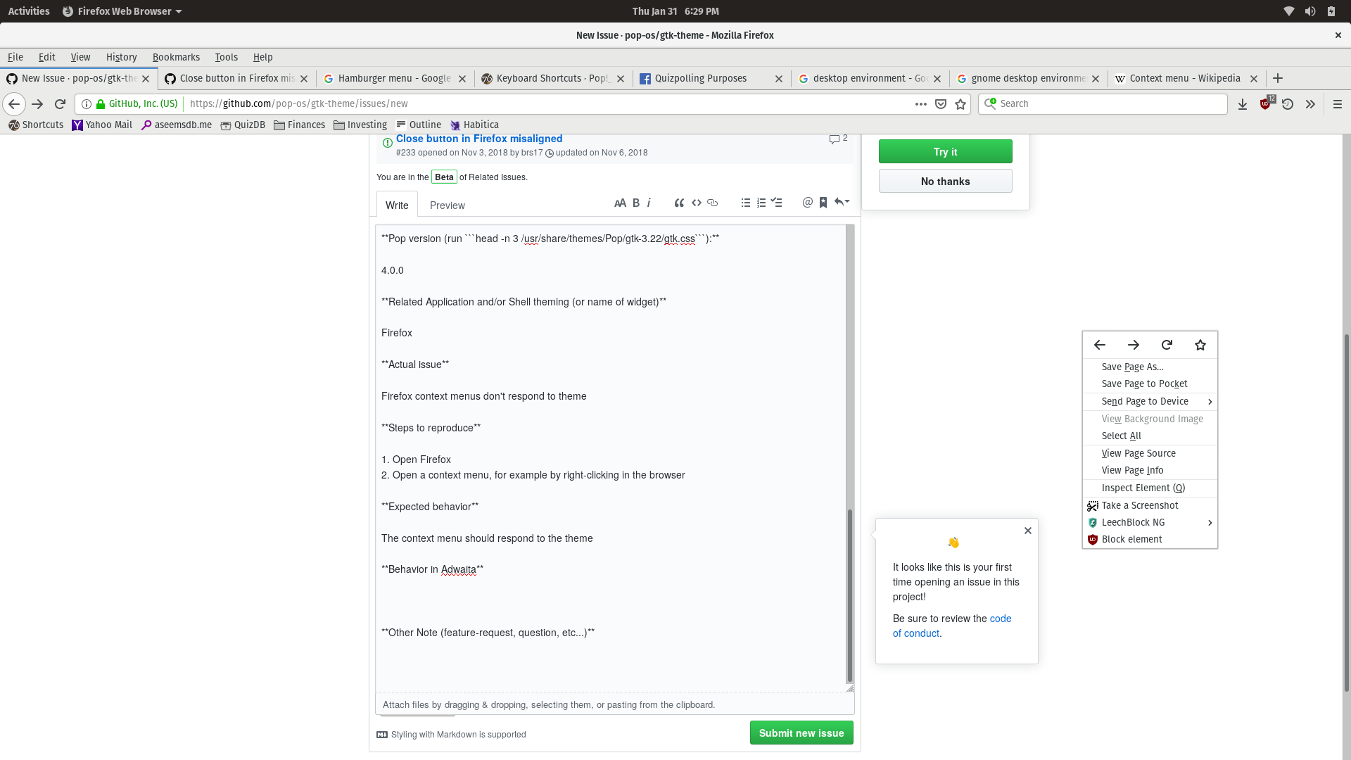 Firefox context menus don't respond to theme · Issue #269 · pop-os/gtk ...