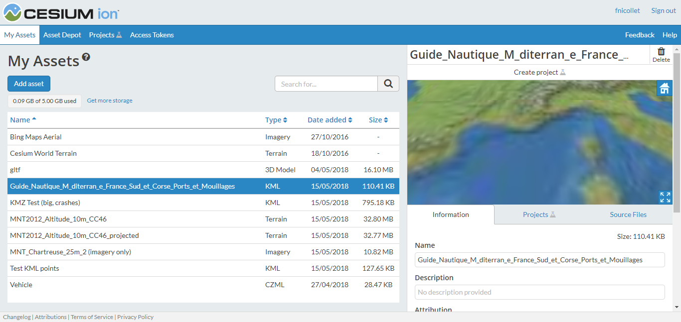 Uploading a simple KML with points doesn't show anything · Issue #9 · CesiumGS/cesium-ion-rest ...