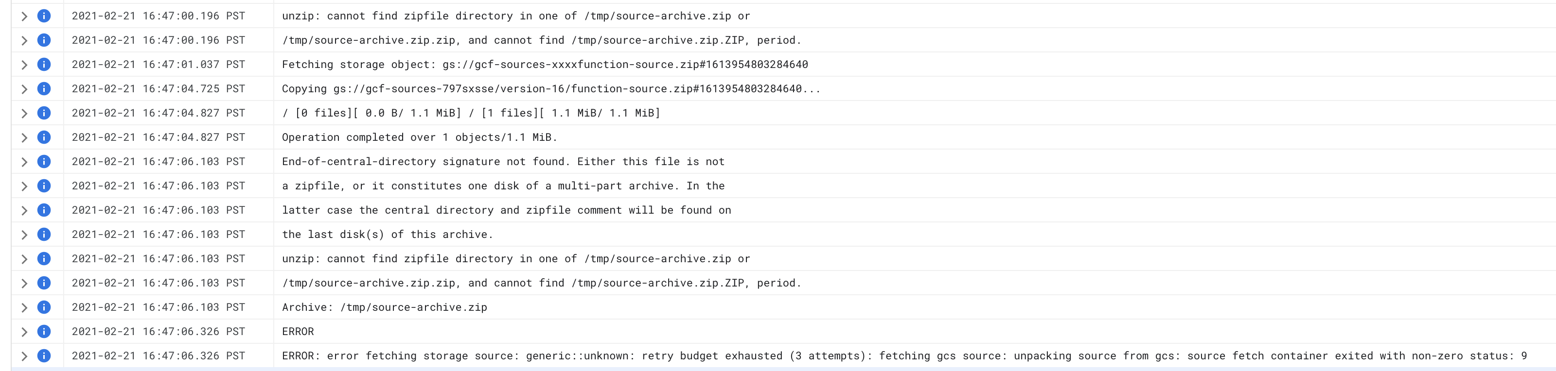 Error: The request has errors (PubSub Topic triggers) · Issue #47 · google-github-actions/deploy ...
