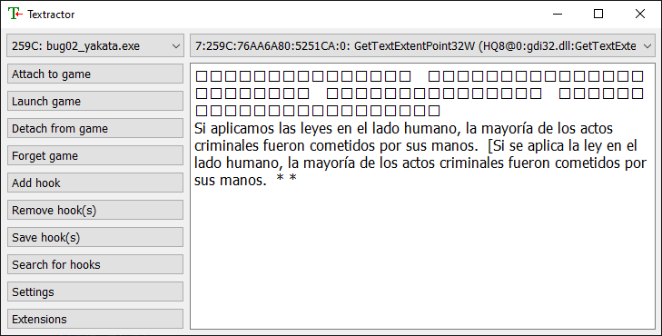 Japanese text isn't properly shown · Issue #233 · Artikash/Textractor · GitHub