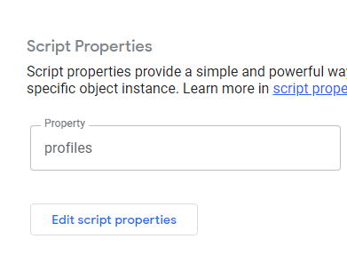 Doubt regarding setting up environmental variables in google script · Issue #14 · canaria3406 ...