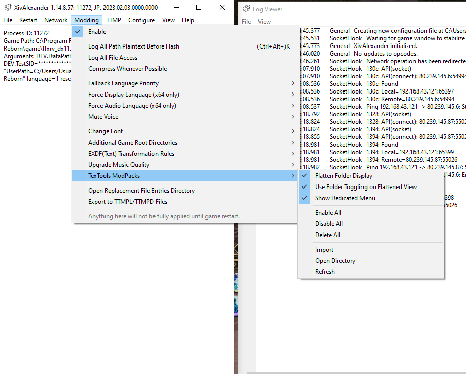 Game Fix Menu Unpopulated · Issue #580 · Soreepeong/XivAlexander · GitHub