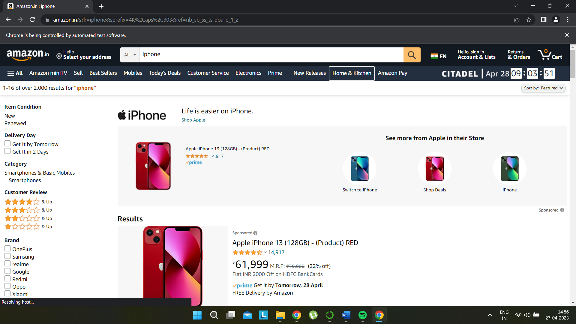 GitHub - HarishankarMurugan/amazon-scraping: Scraping from the amazon.in website!