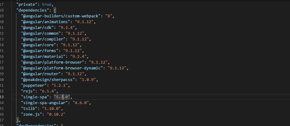 ERROR in getInternalNameOfClass() called on a non-ES5 class: expected SingleSpaPlatformLocation ...