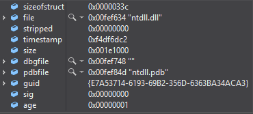 Wrong definition of __CV_INFO_PDB70_format__ in PE.parse_debug ...