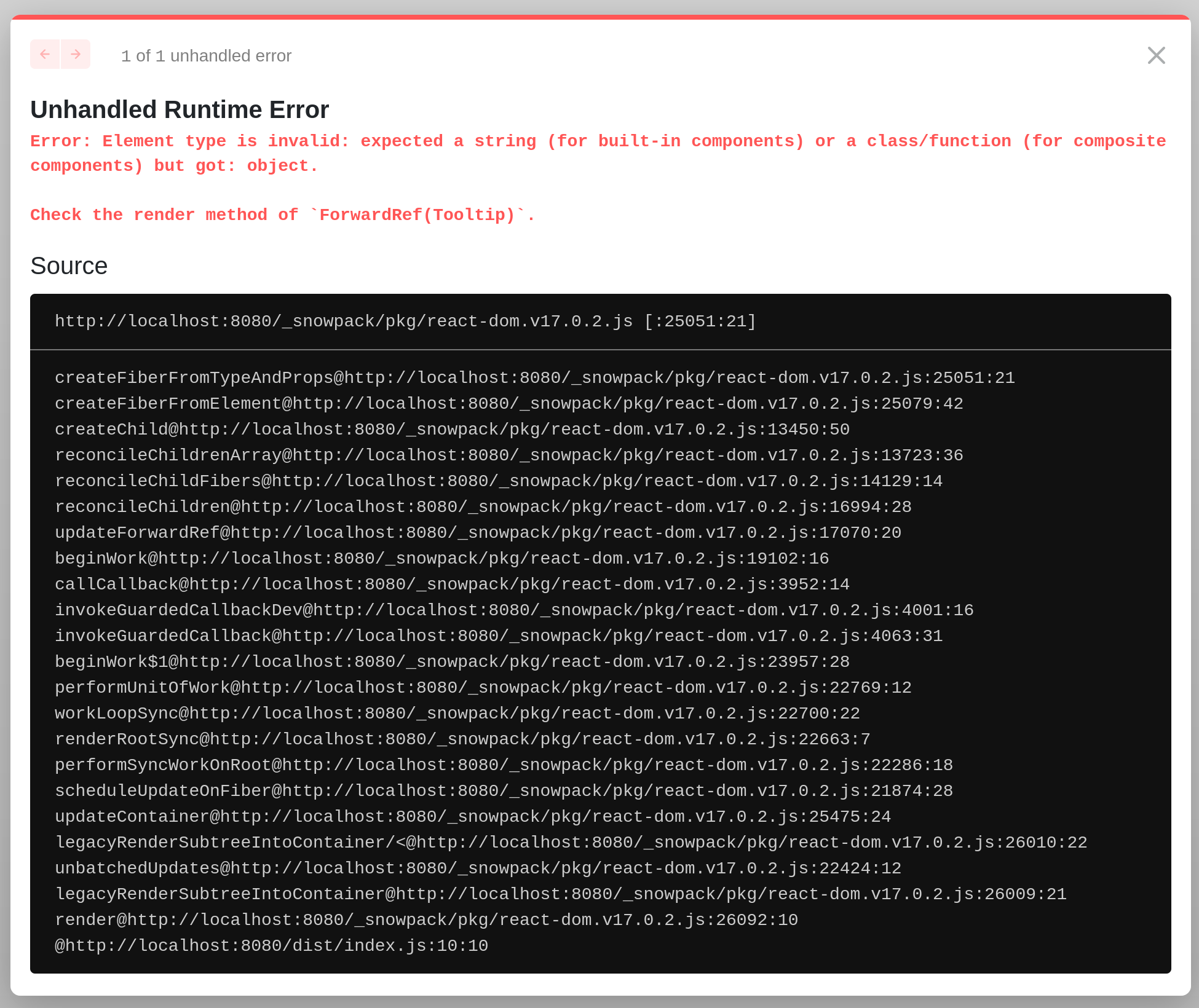 [BUG] React: Element type is invalid · FredKSchott snowpack · Discussion #3055 · GitHub