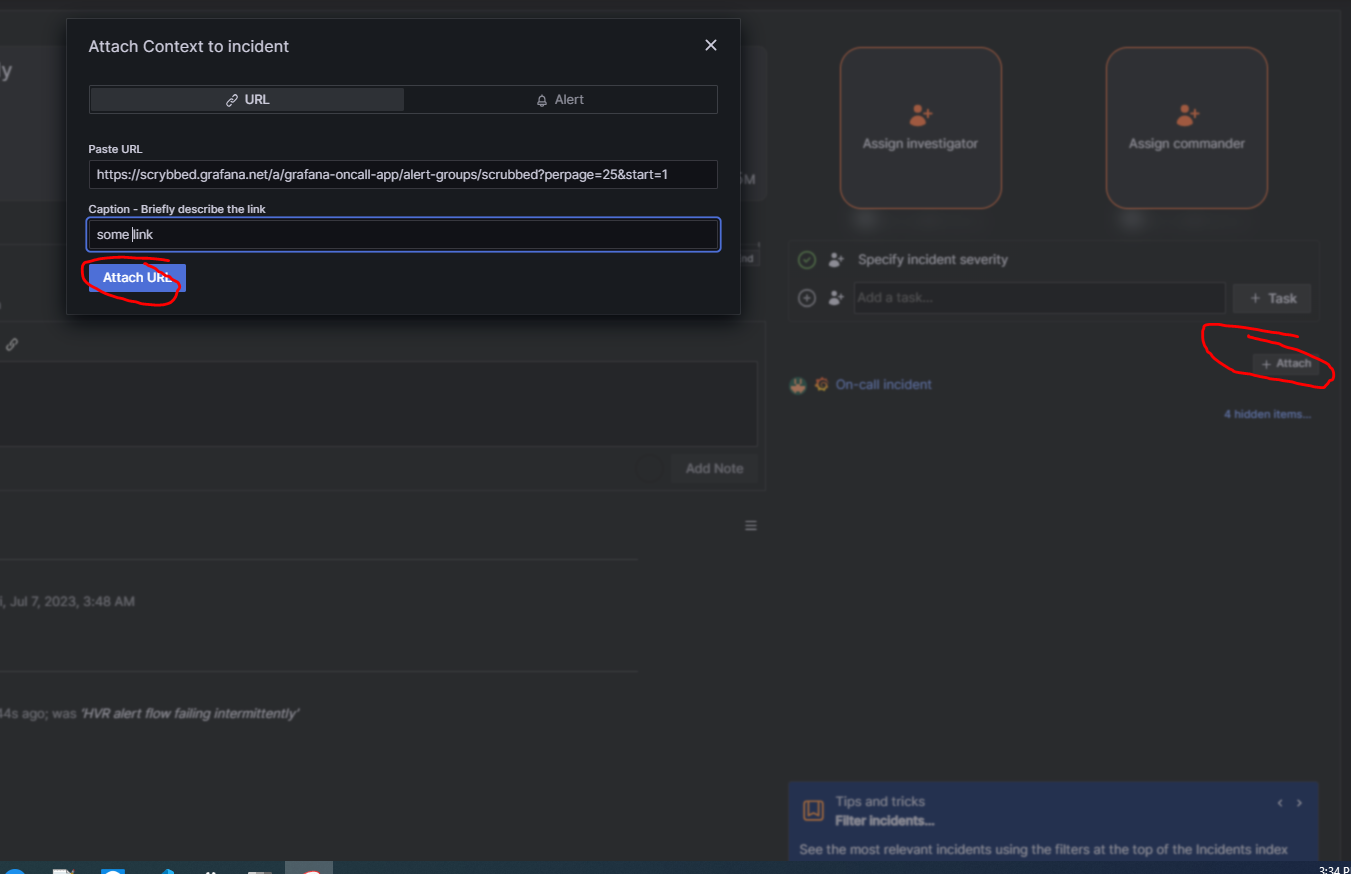 Expect Array Received Null When Attaching Context To Incident · Issue 69 · Grafanaincident 
