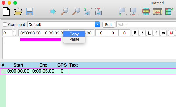 To copy both times at once · Issue #303 · Aegisub/Aegisub · GitHub