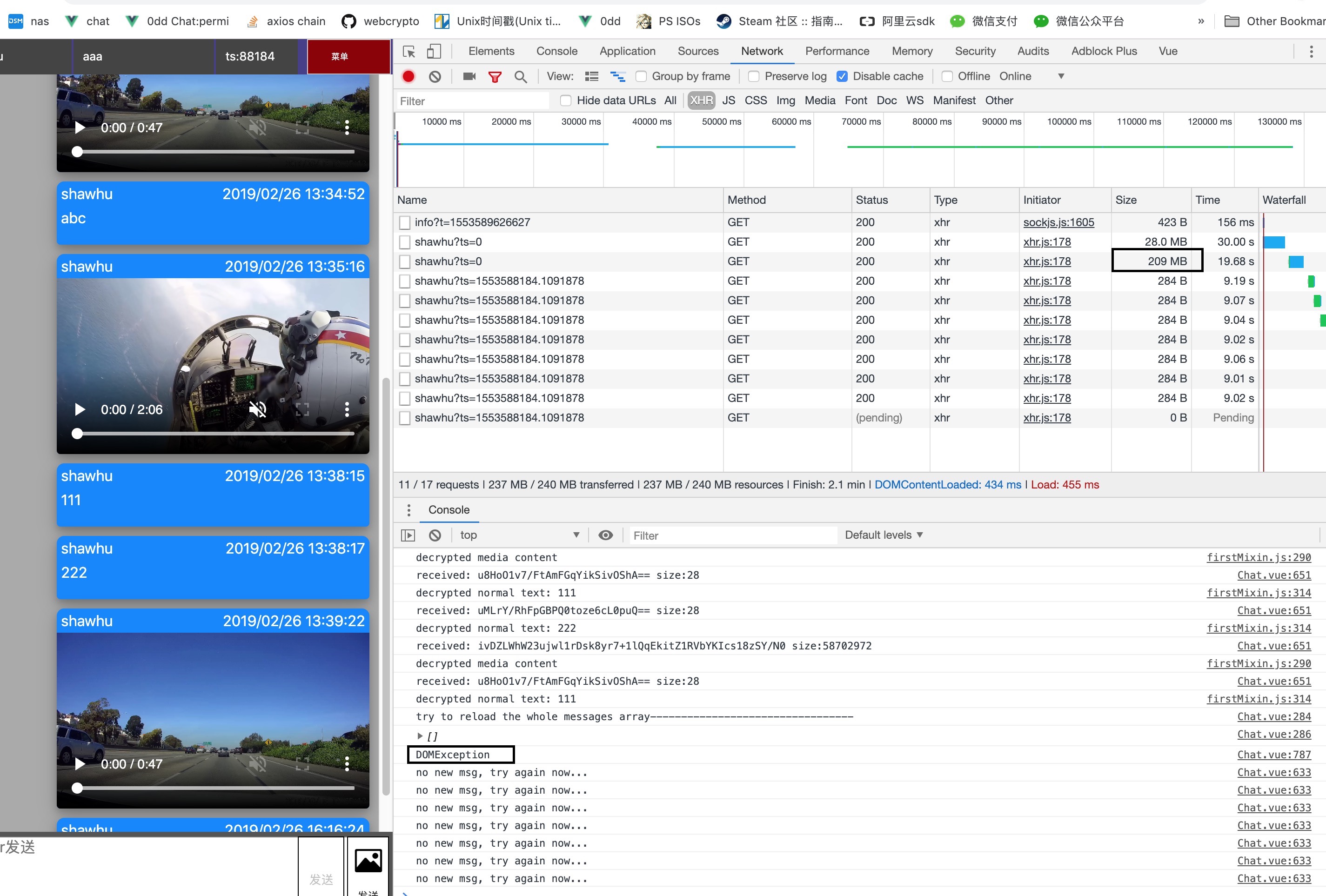 DOMException without any detail error message · Issue #845 · localForage/localForage · GitHub