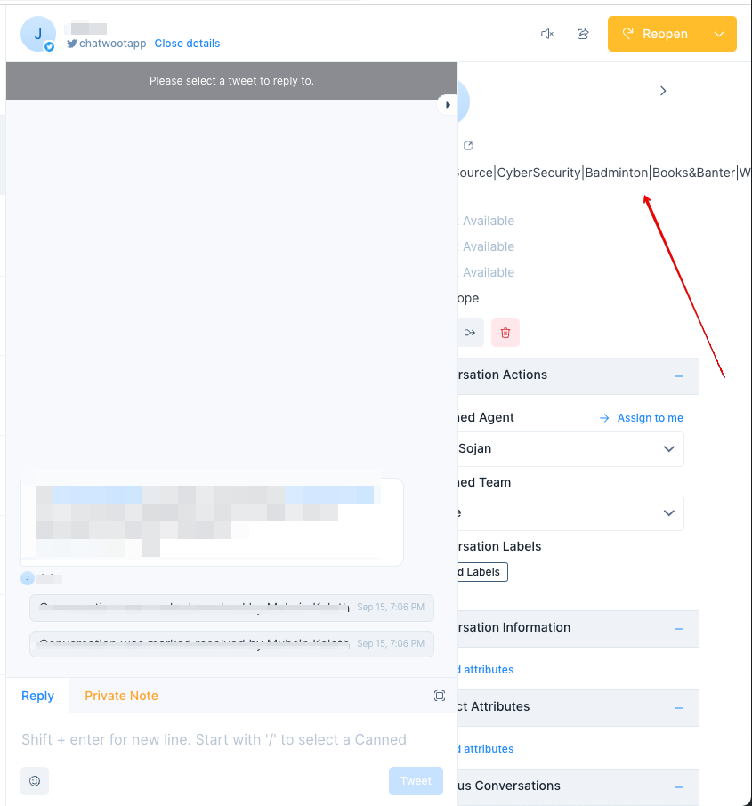bug: Text overflow in contact bio · Issue #3752 · chatwoot/chatwoot · GitHub