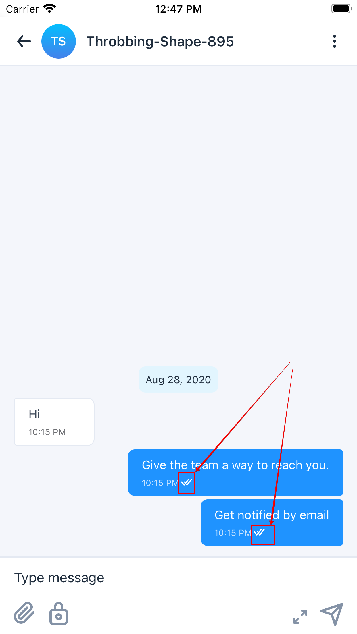 feat: Message Sent status Indicator · Issue #509 · chatwoot/chatwoot-mobile-app · GitHub