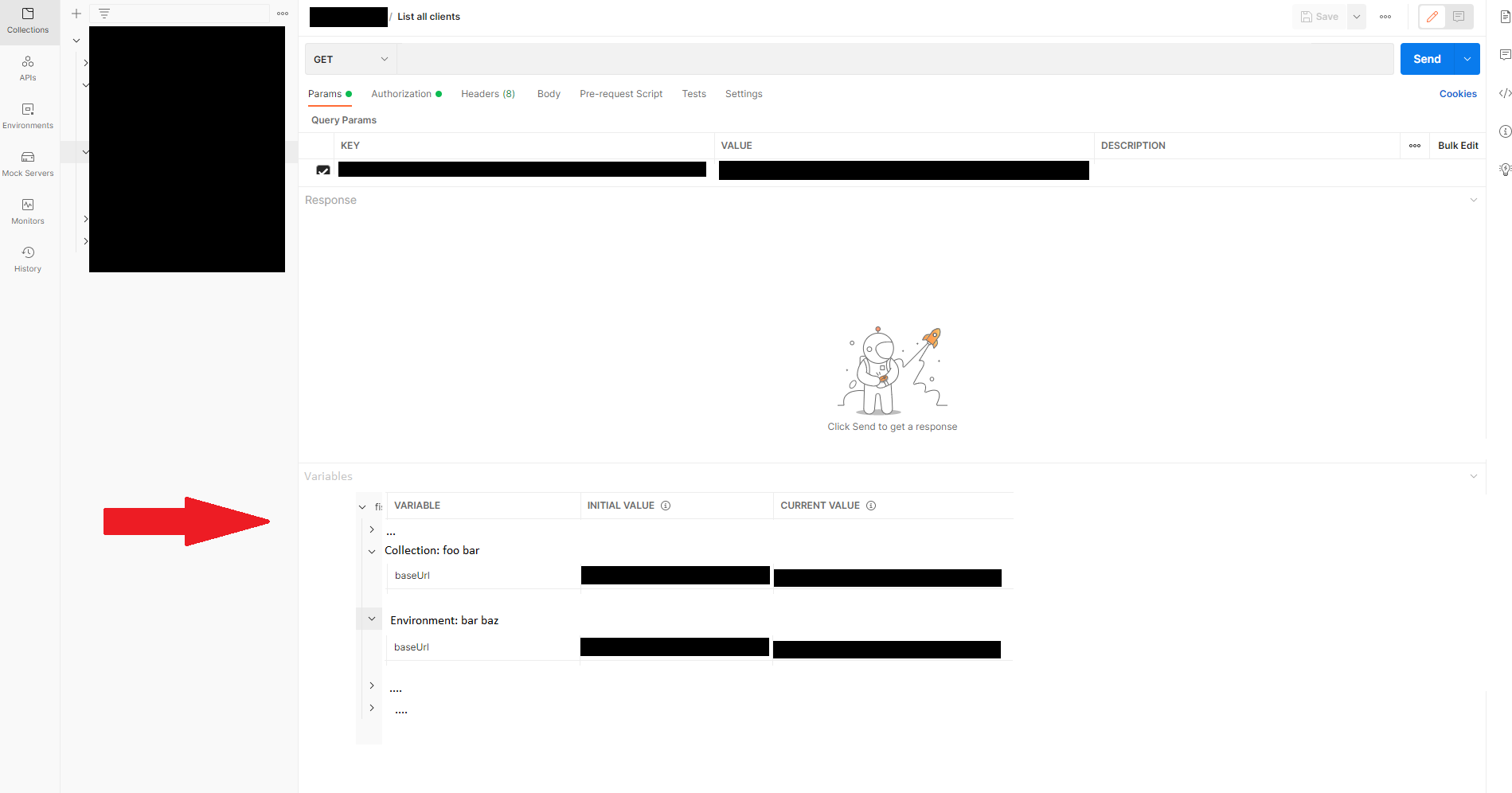 Current variables accessible in a split screen or sidebar · Issue ...
