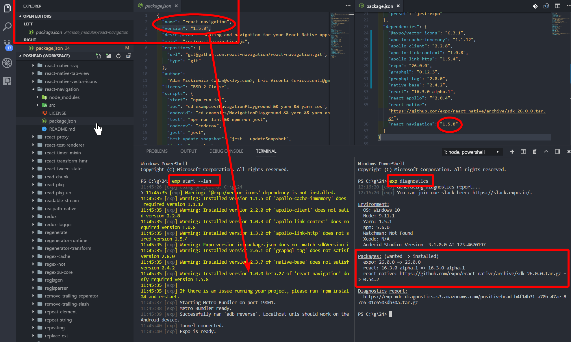 Exp not seeing latest packages (since upgrade to metro bundler) · Issue ...