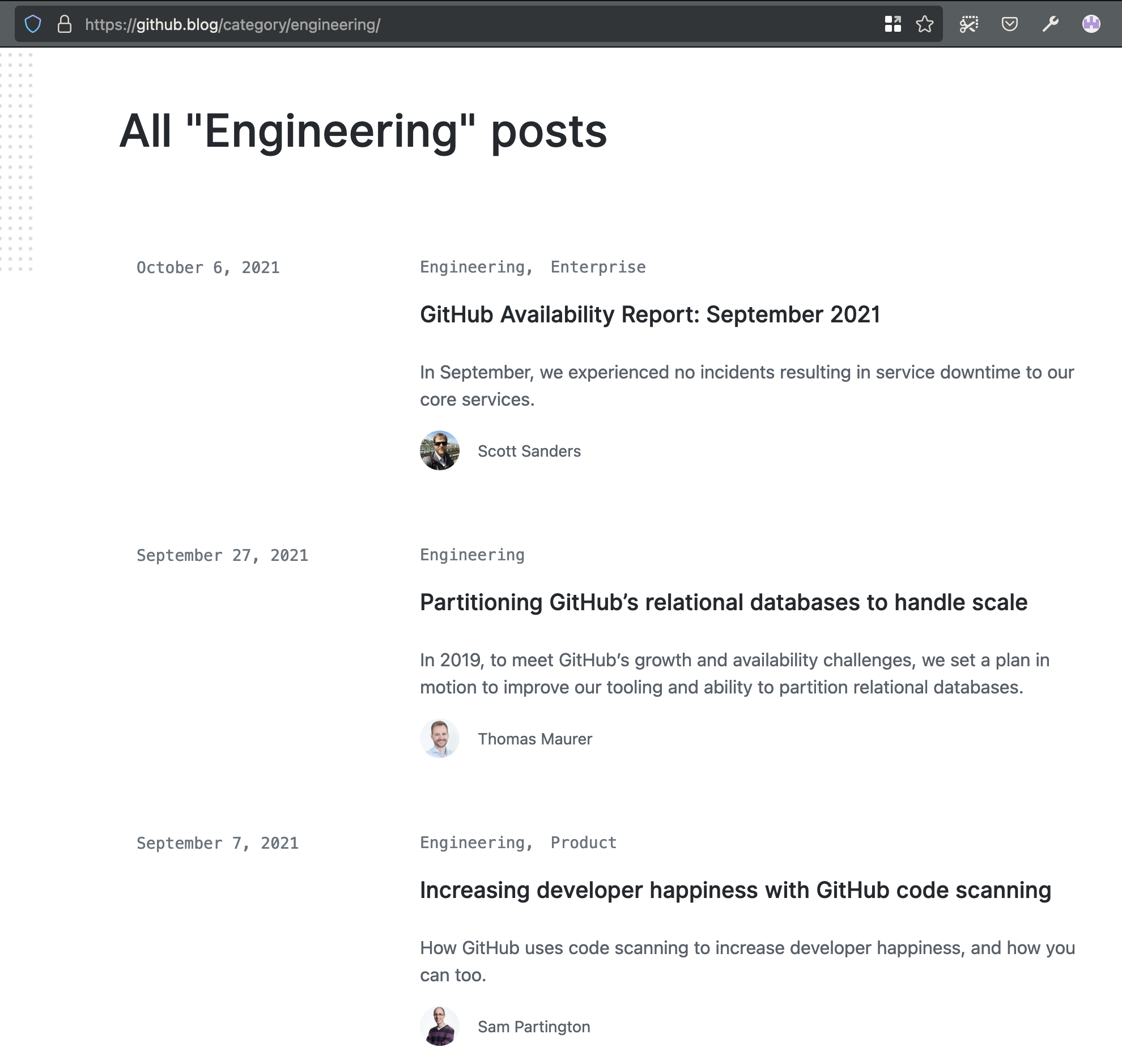 Update GitHub Engineer Blog link by choznerol · Pull Request #594 · donnemartin/system-design ...