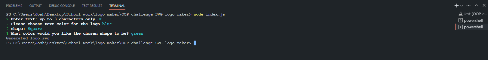 GitHub - jdel-18/OOP-challenge-SVG-logo-maker
