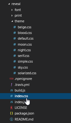 css example incorrect · Issue #1986 · hakimel/reveal.js · GitHub