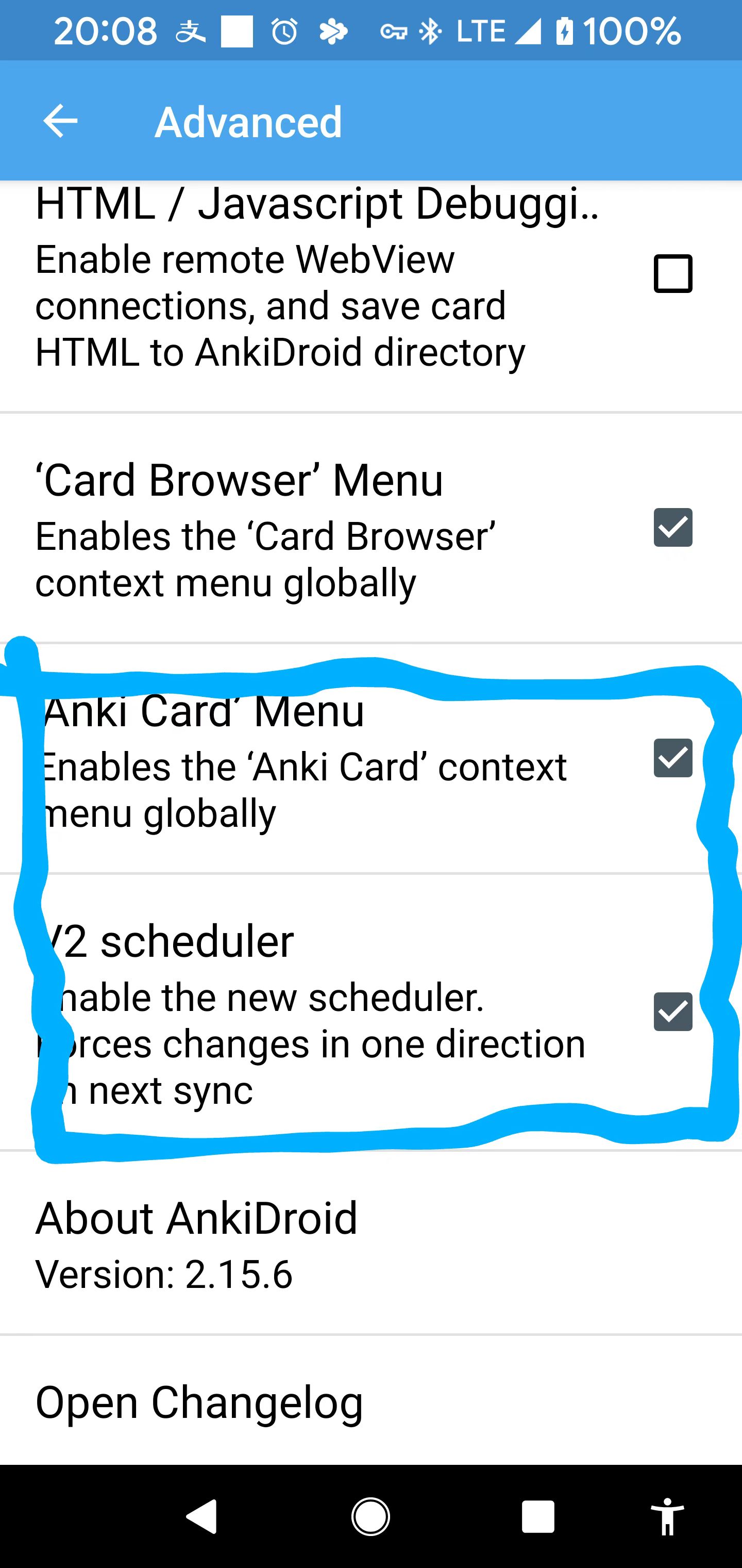 Two Toggle Settings · Issue #13303 · ankidroid/Anki-Android · GitHub