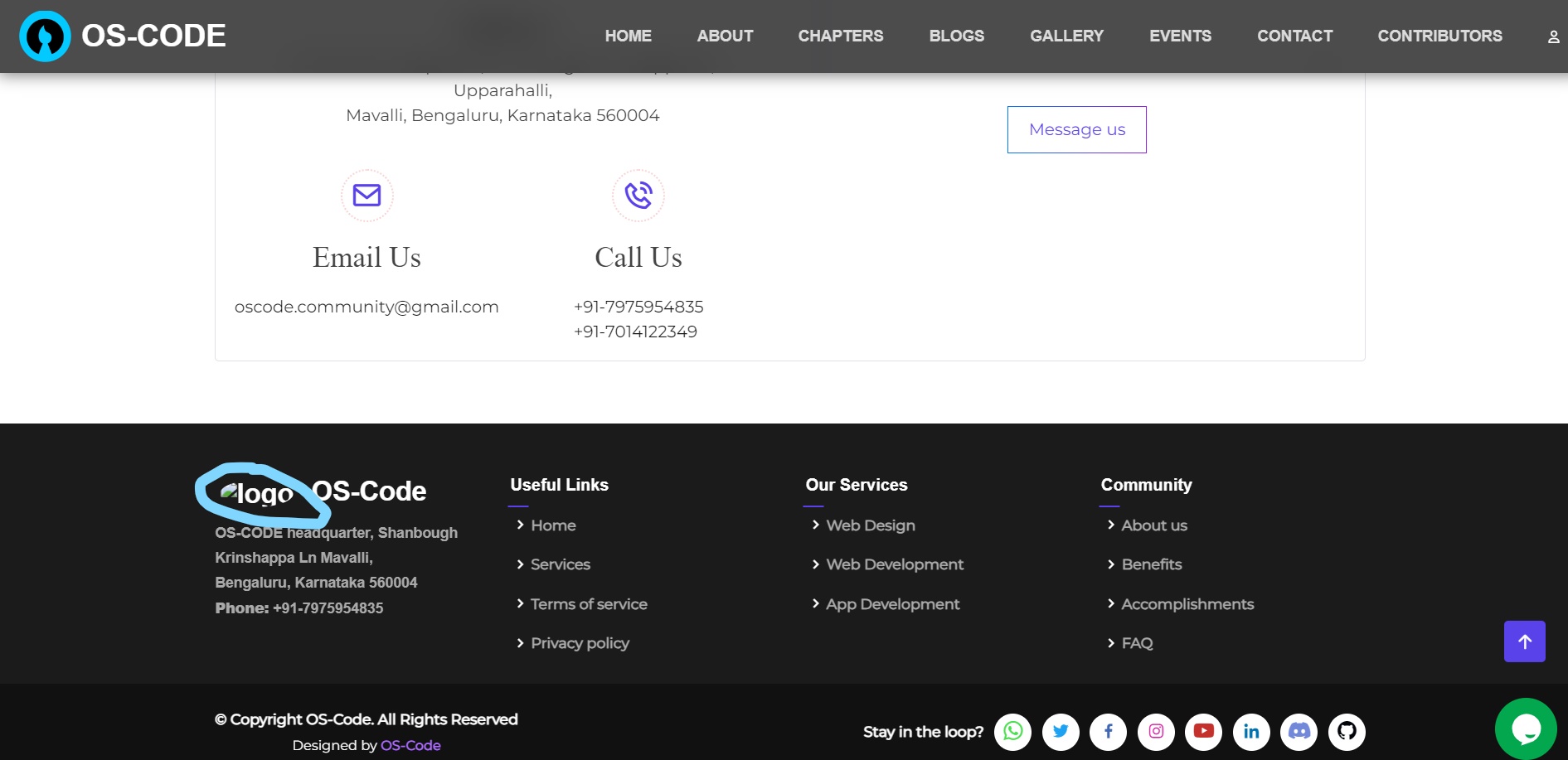 [Bug]: the footer logo os missing · Issue #1131 · OSCode-Community/OSCodeCommunitySite · GitHub