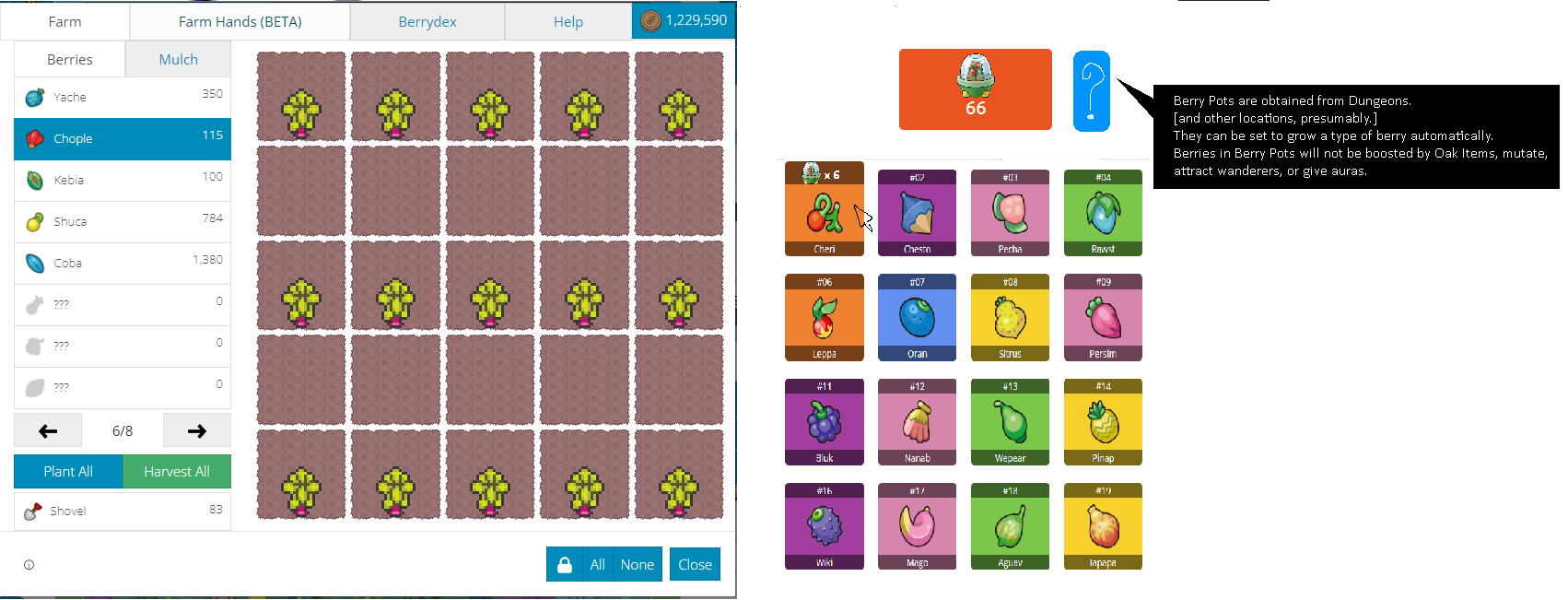 [SUGGESTION]: Farm Improvement - Berry Pots · Issue #3894 · pokeclicker ...