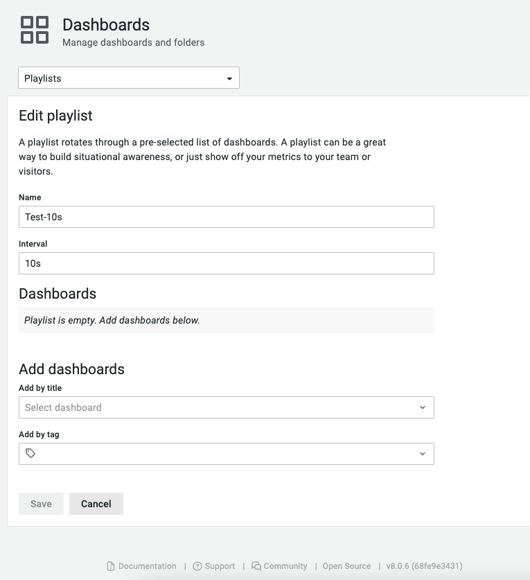 How To Remove The Playlist · Issue 37284 · Grafanagrafana · Github