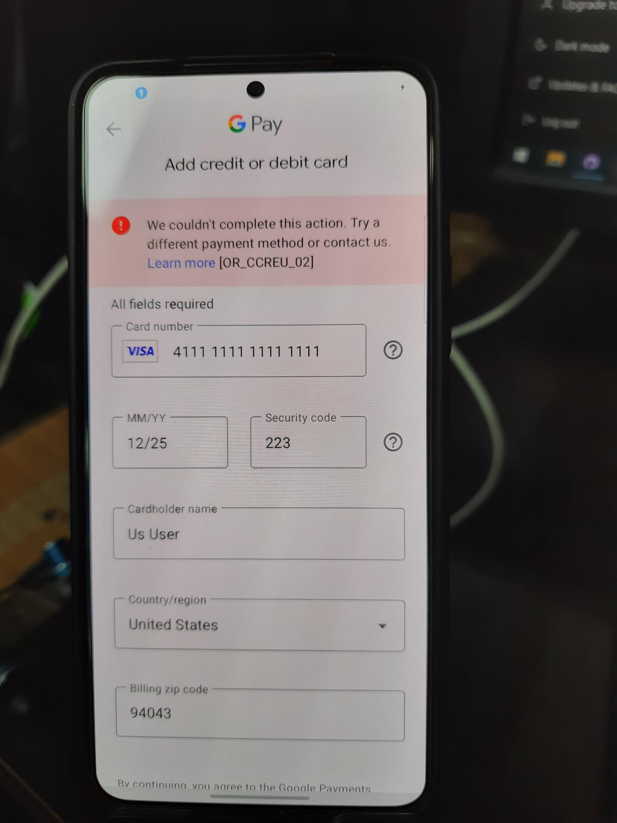 OR_BIBED_07 and OR_BIBED_01 errors · Issue #102 · google-pay/flutter-plugin · GitHub