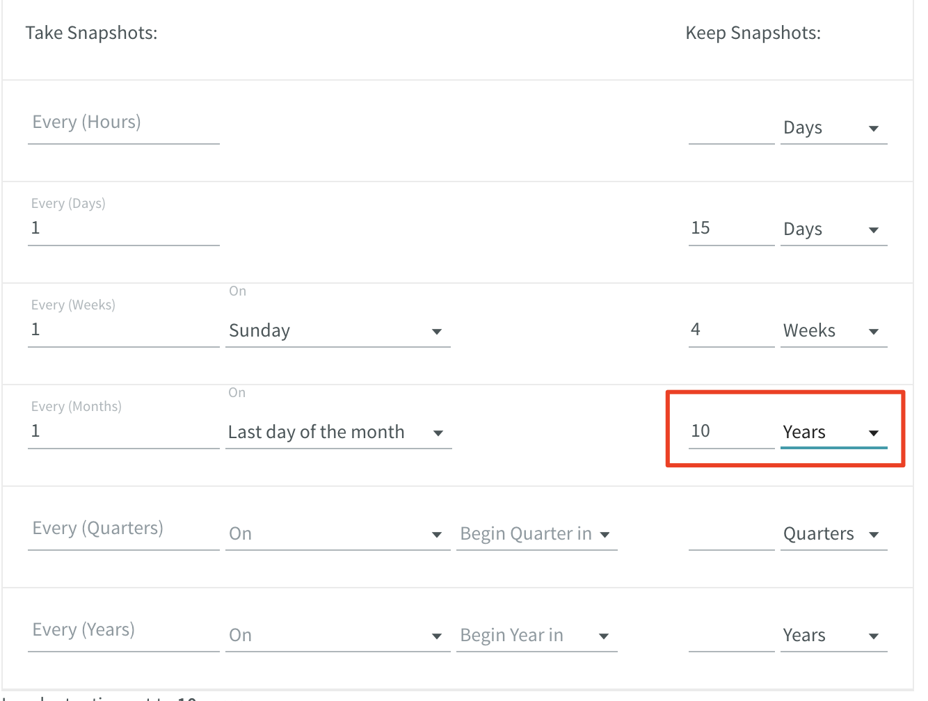 Get-RubrikSLA should display all retention information for advanced ...