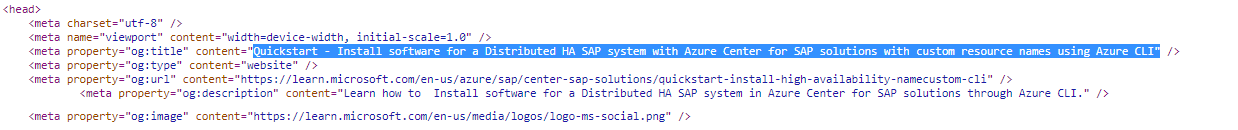 Please check if the title of this page is correct · Issue #109733 · MicrosoftDocs/azure-docs ...