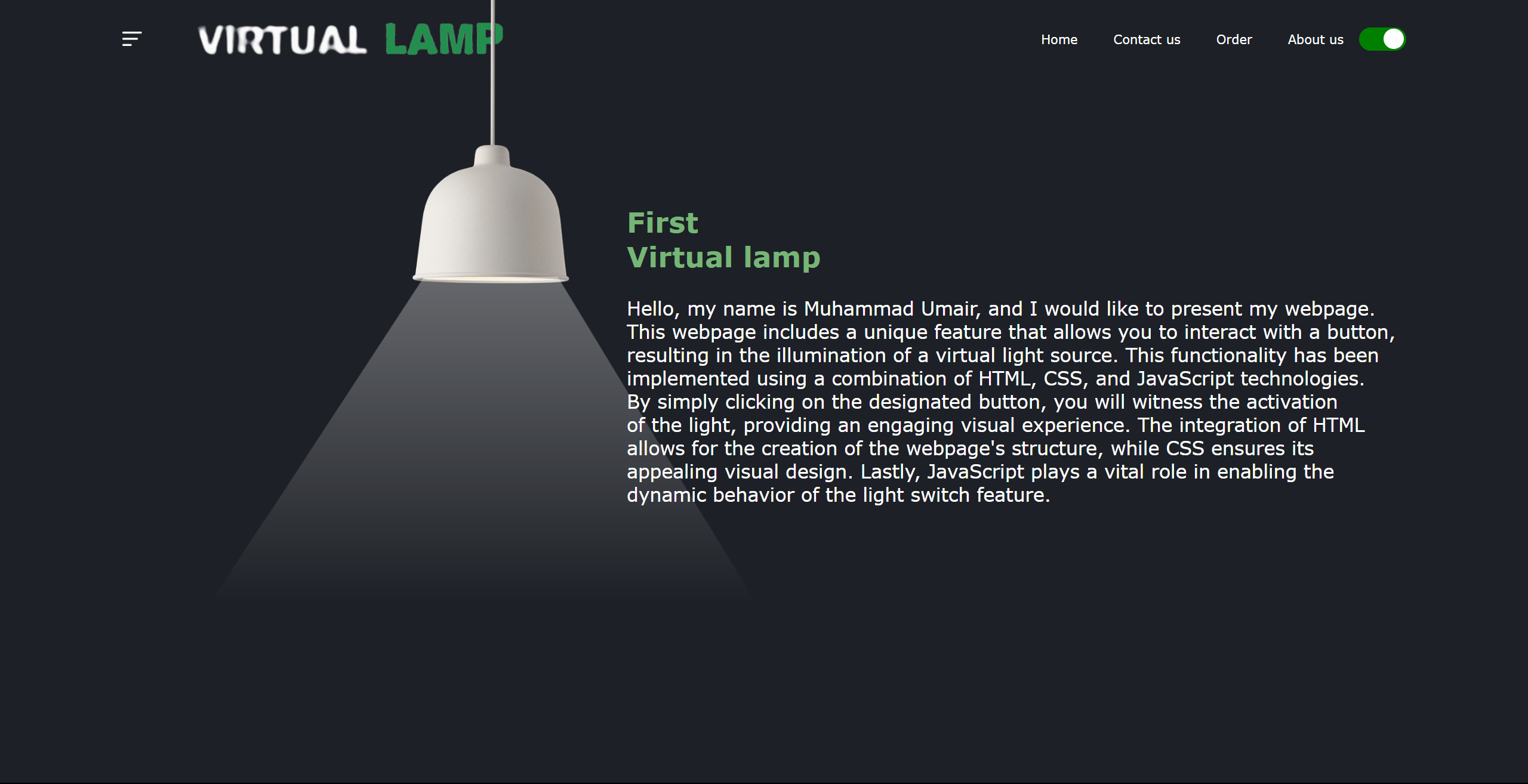 Github Mumairtufail Virtuallamp
