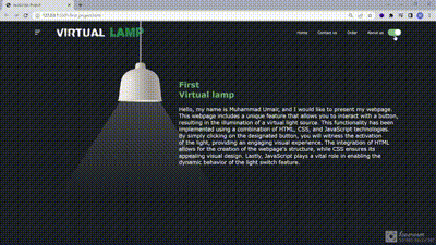GitHub - mumairtufail/VirtualLamp