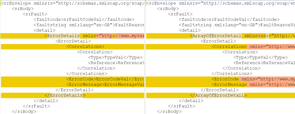 System.ServiceModel.FaultContractAttribute typeof(T[ ]) is generated as ...