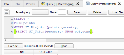 Sql Select In Db Manager Does Not Function Correctly · Issue 52201 
