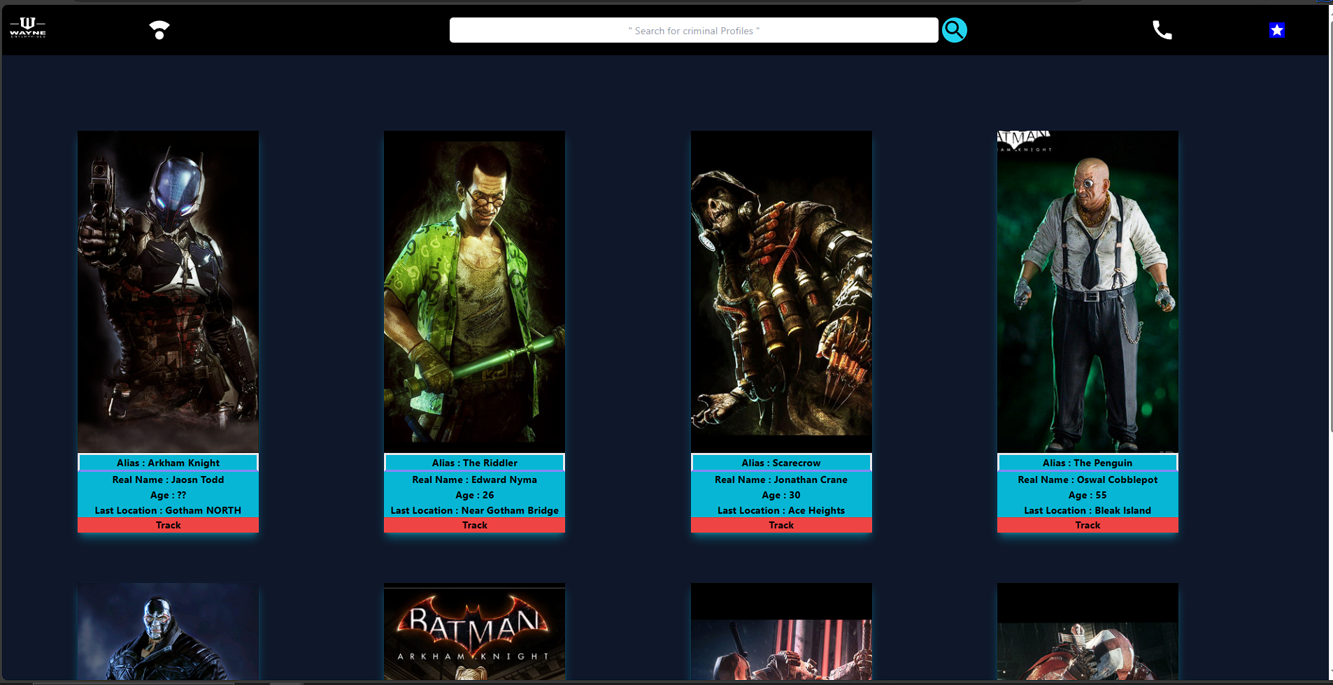 GitHub - Inder782/bat-static-frontend: A Simple Navbar , Body and card ...