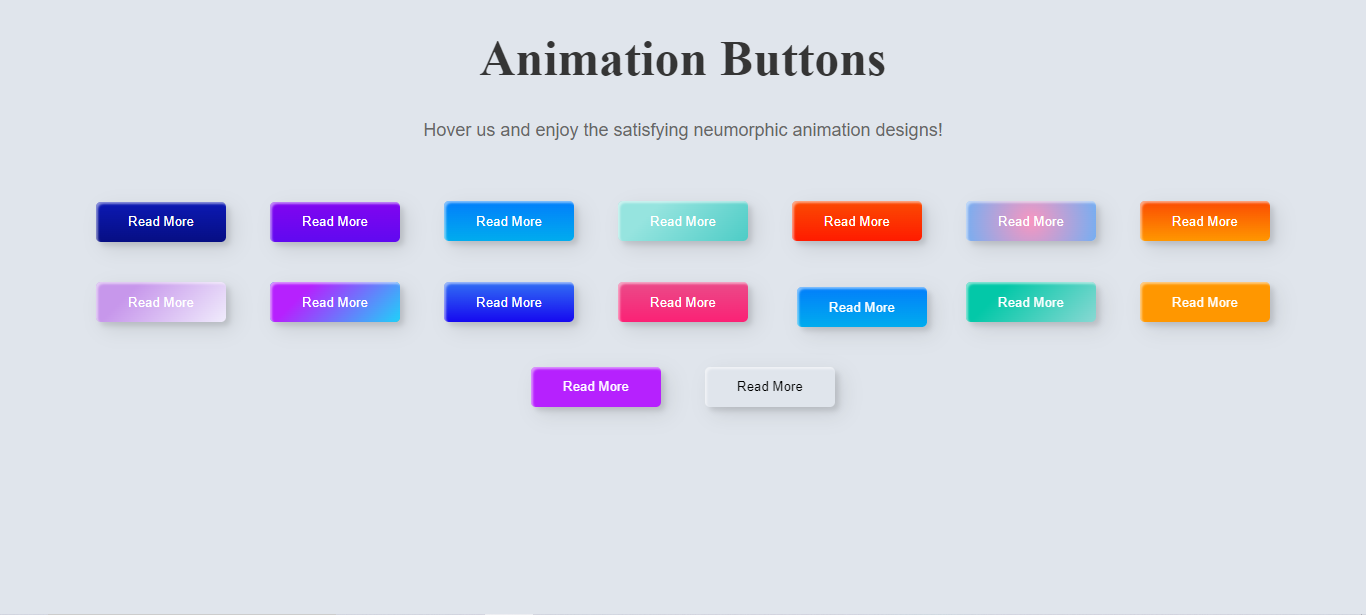 Github Semihparlak Animation Buttons