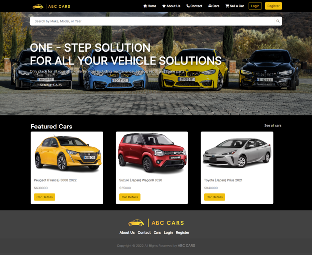 GitHub - Chathu-Jayarathna/ABC-Cars