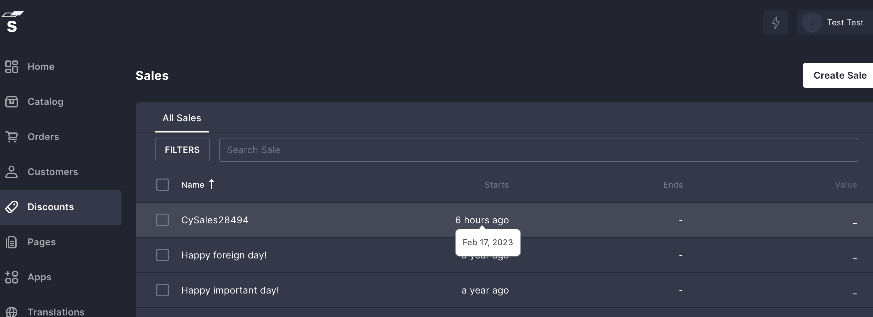 Absolut date view unification · Issue #3176 · saleor/saleor-dashboard · GitHub