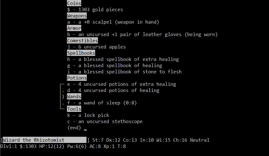 Bug in wear menu · Issue #441 · NetHack/NetHack · GitHub