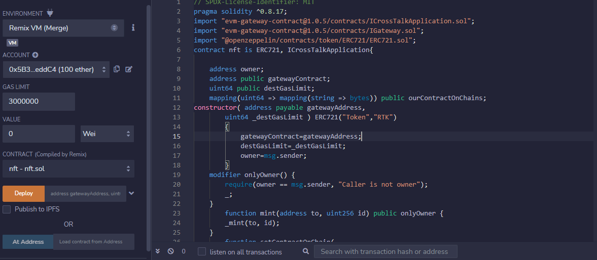 GitHub - router-resources/CrossChainNFTAssignment