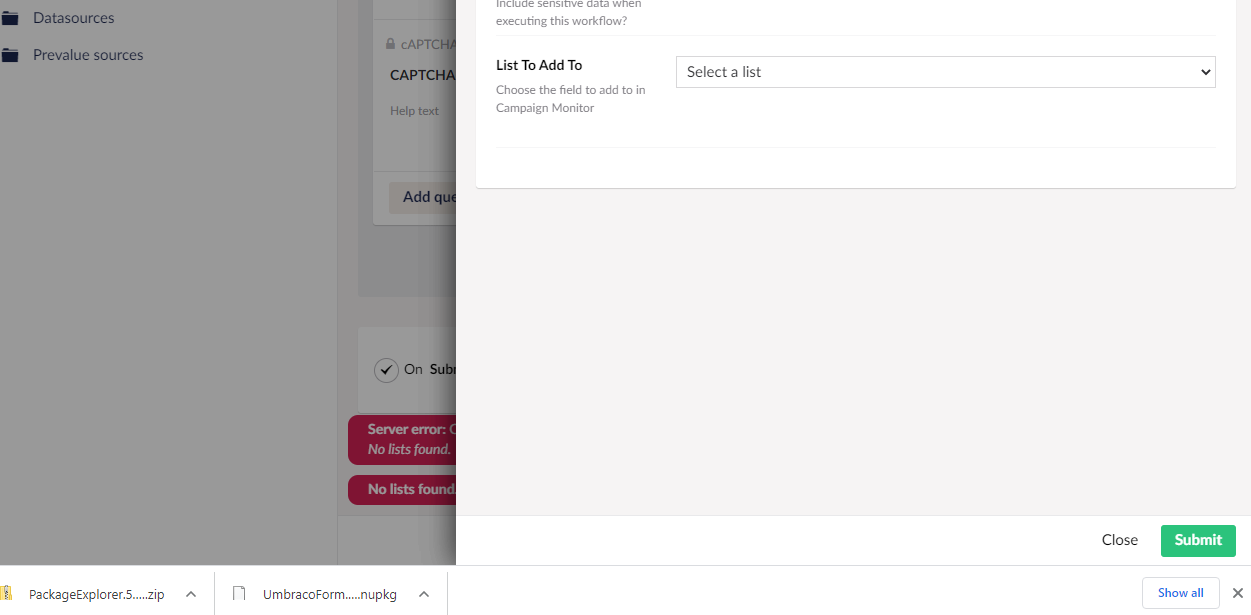 NotificationsService places notification under the infiniteEditor? · Issue #10210 · umbraco ...