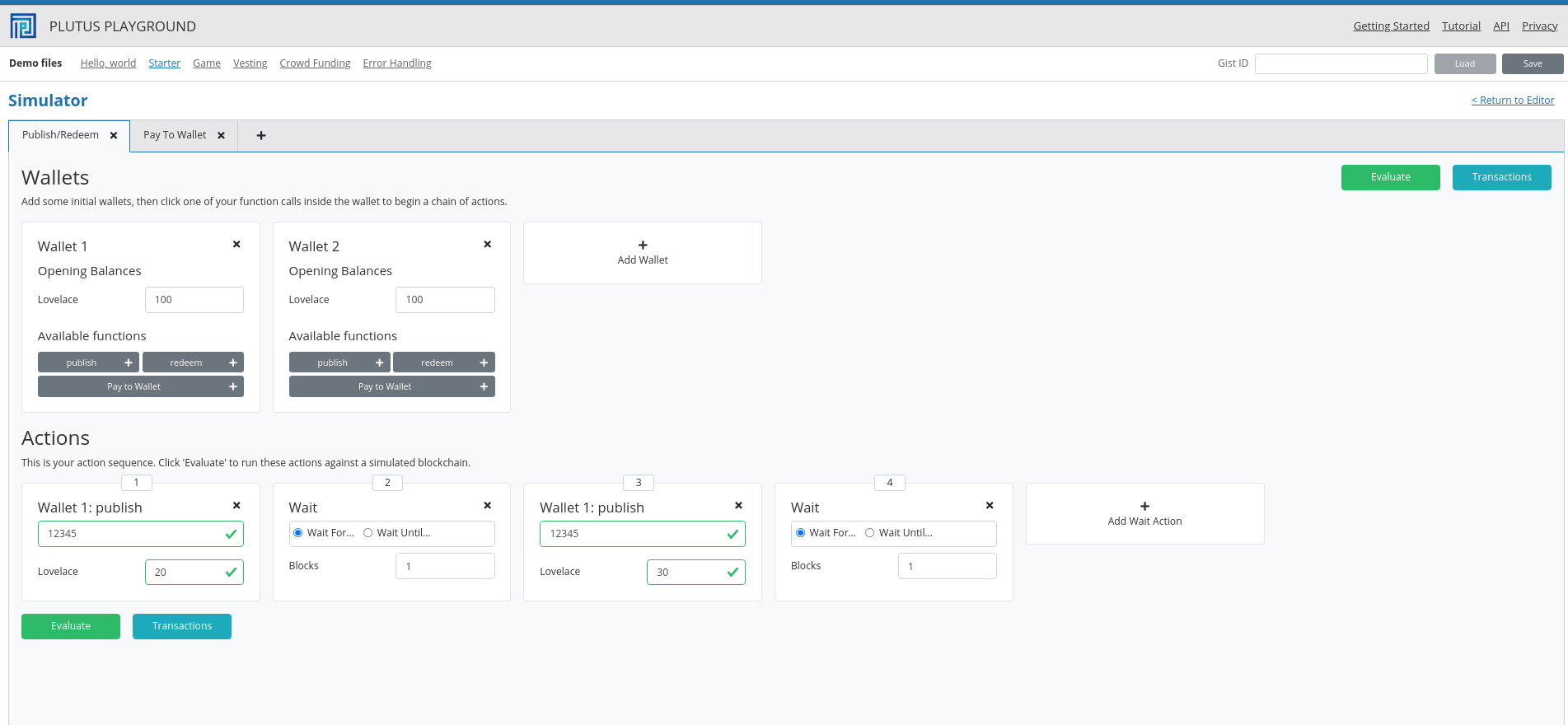[Plutus Playground] Can't run two actions from the same wallet · Issue #3900 · IntersectMBO ...
