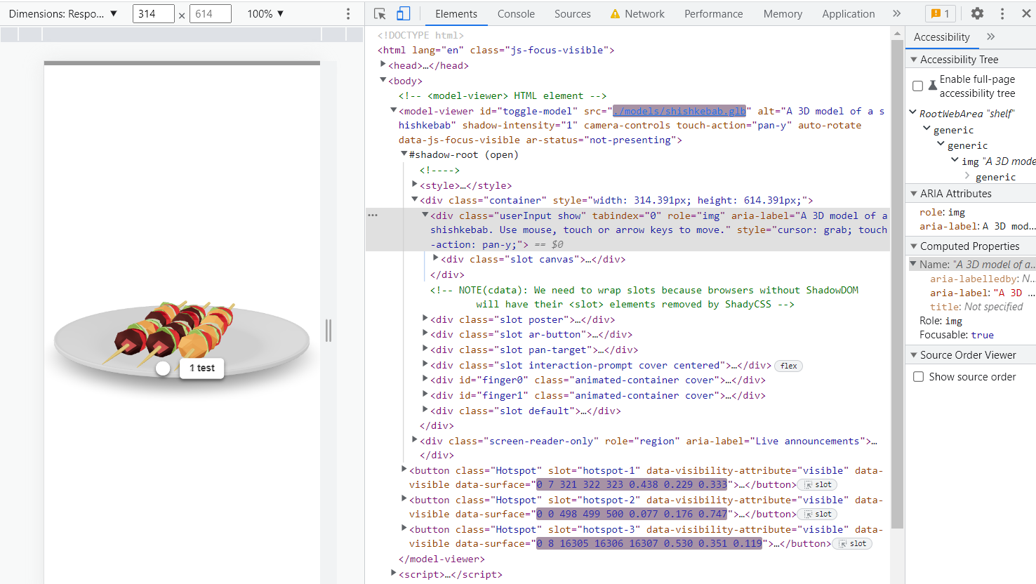 Hotspots on several models · Issue #4095 · google/model-viewer · GitHub