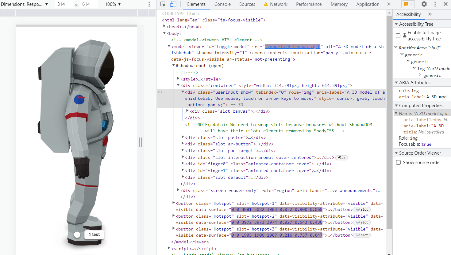 Hotspots on several models · Issue #4095 · google/model-viewer · GitHub