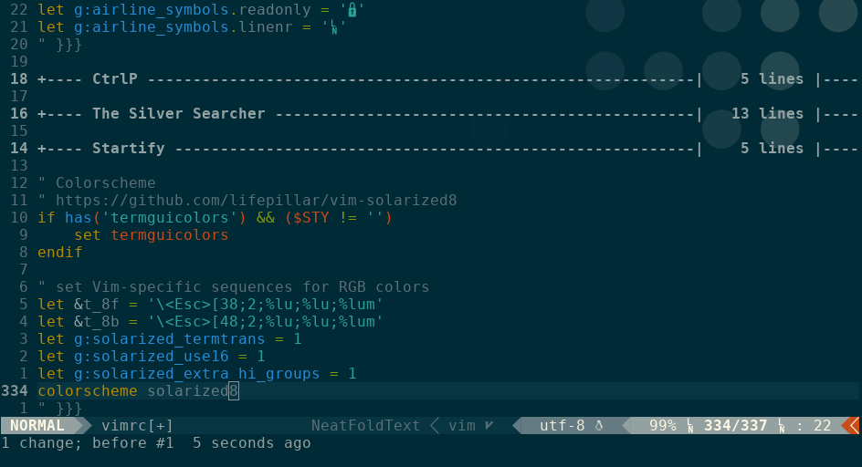 CursorLine Now An Underline Rather Than Colored Issue 72 Lifepillar vim solarized8 GitHub