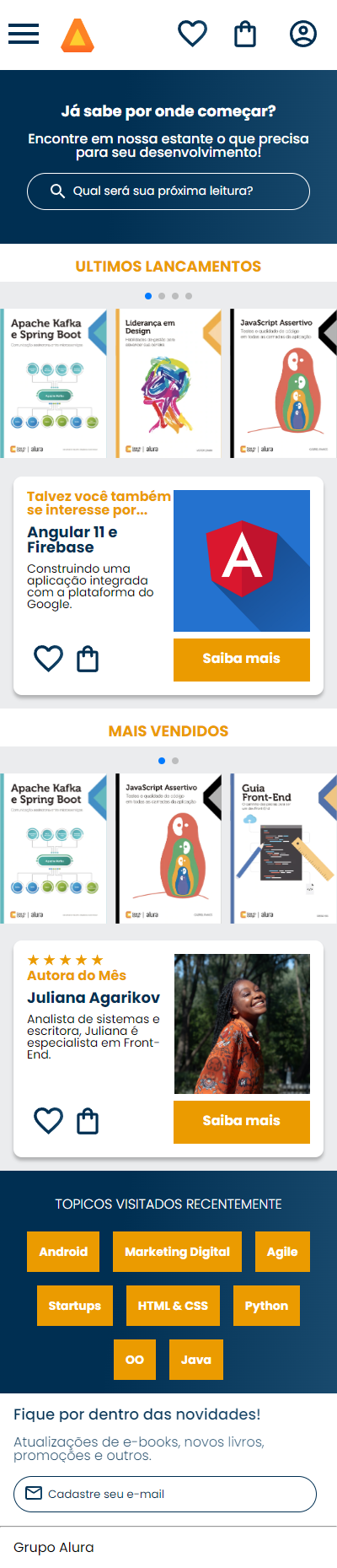 GitHub - thiagodacoregio/alurabooks: Projeto feito durante o curso de responsividade da Alura ...