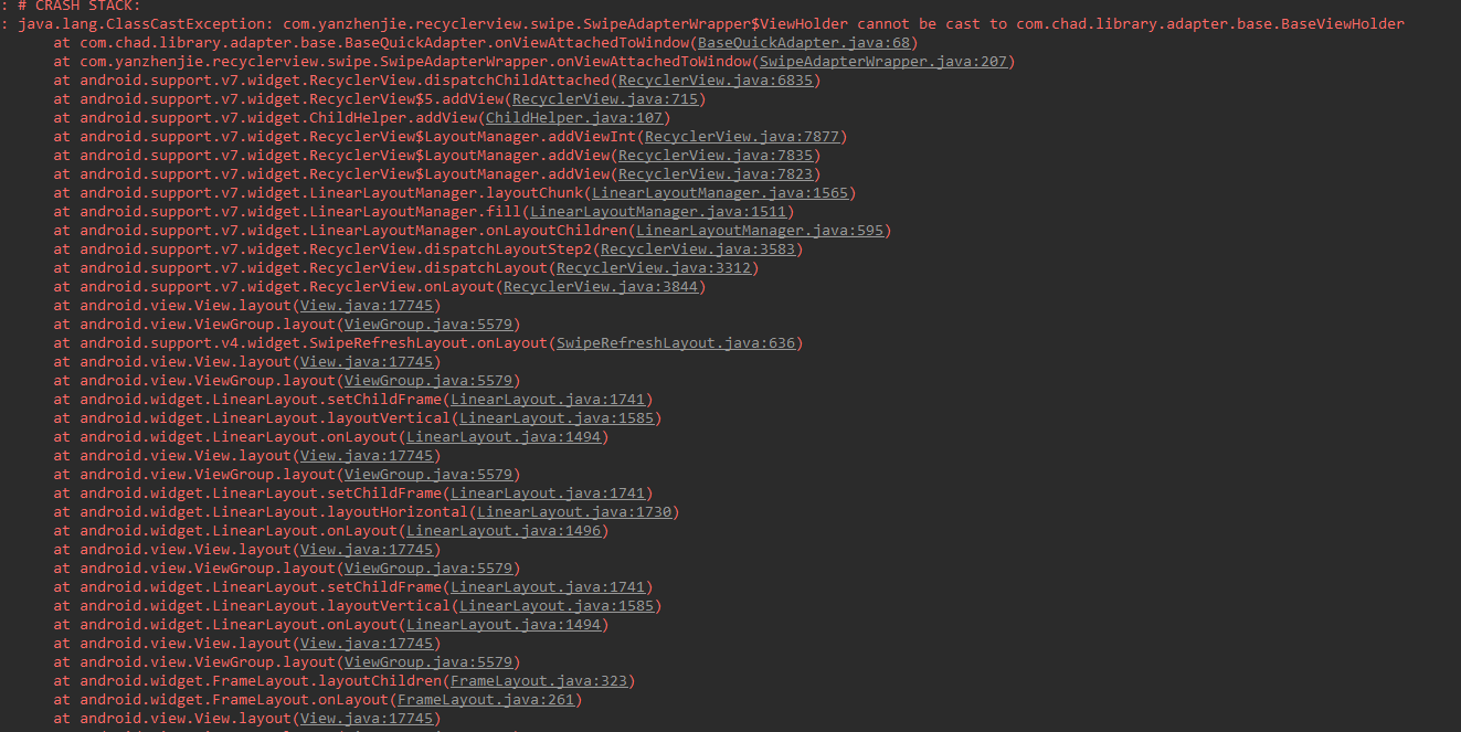 与BaseRecyclerViewAdapterHelper兼容性问题 · Issue #74 · yanzhenjie/SwipeRecyclerView · GitHub