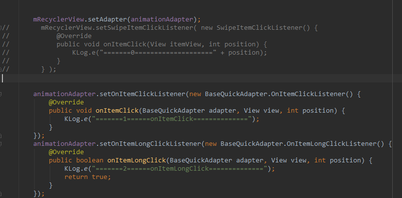 BaseRecyclerViewAdapterHelper 点击事件兼容问题 · Issue #85 · yanzhenjie ...